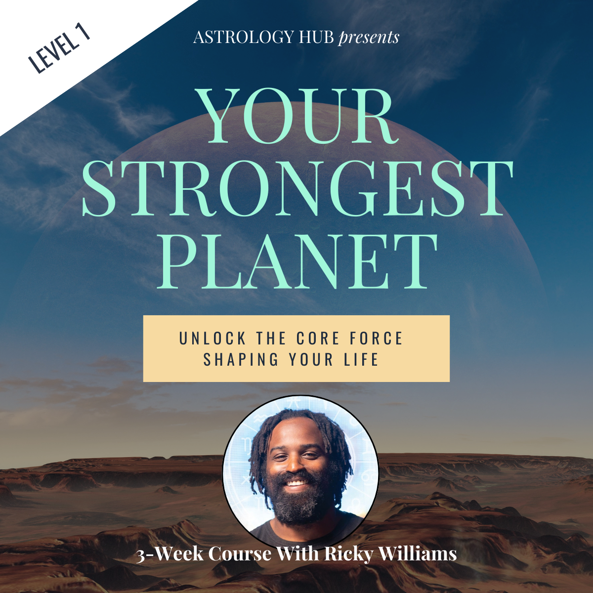 Your Strongest Planet Course with Ricky Williams - Astrology Hub ...