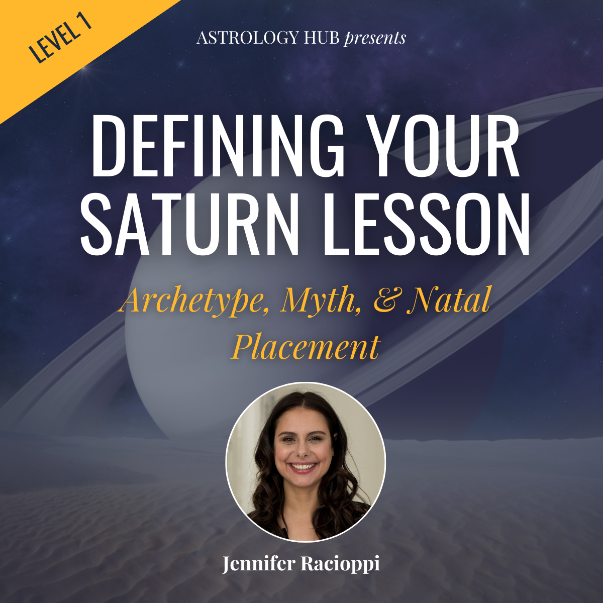 Defining Your Saturn Lesson: Archetype, Myth & Natal Placement with ...